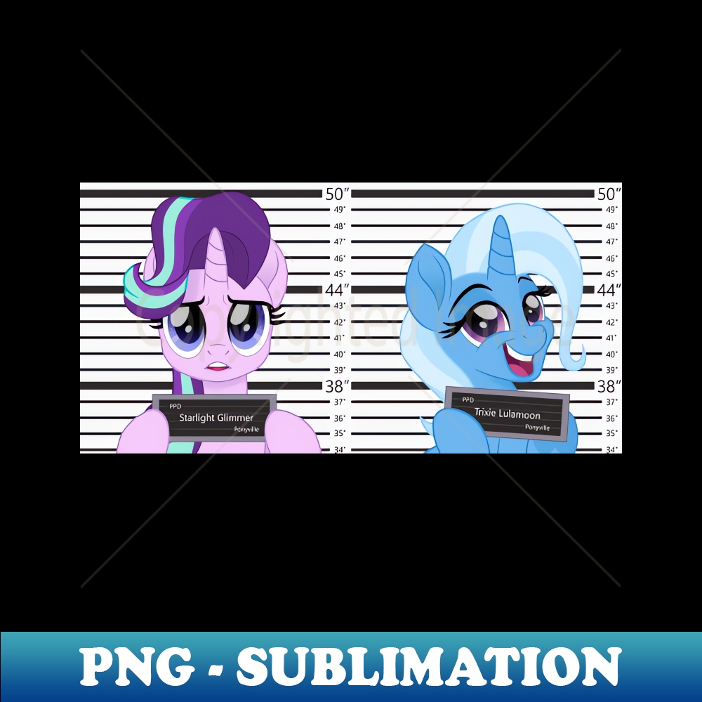 Barbie mugshot Starlight Glimmer and Trixie - Exclusive Subl | Inspire ...