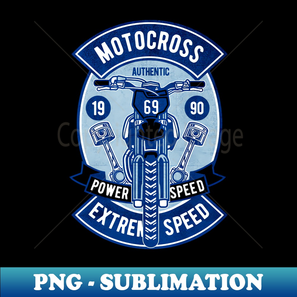 Motocross Extreme Speed - PNG Sublimation Digital Download | Inspire Uplift