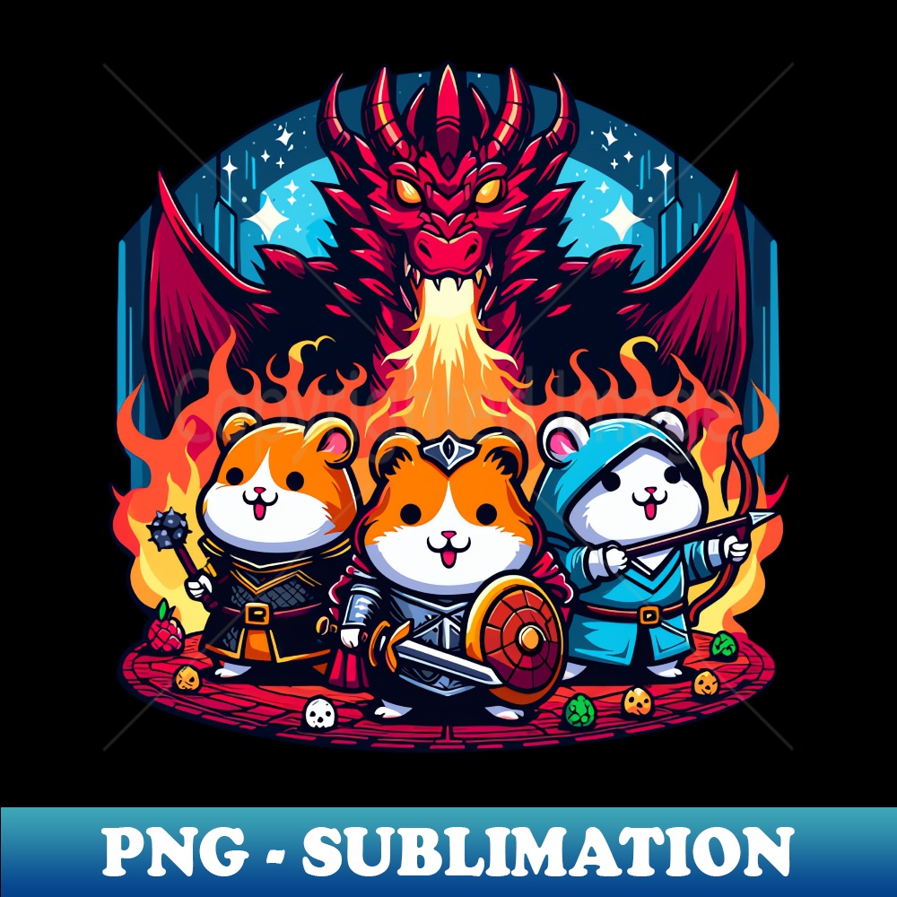 Cute Kawaii Funny RPG Fantasy World Board Game Hamster Pet L | Inspire ...