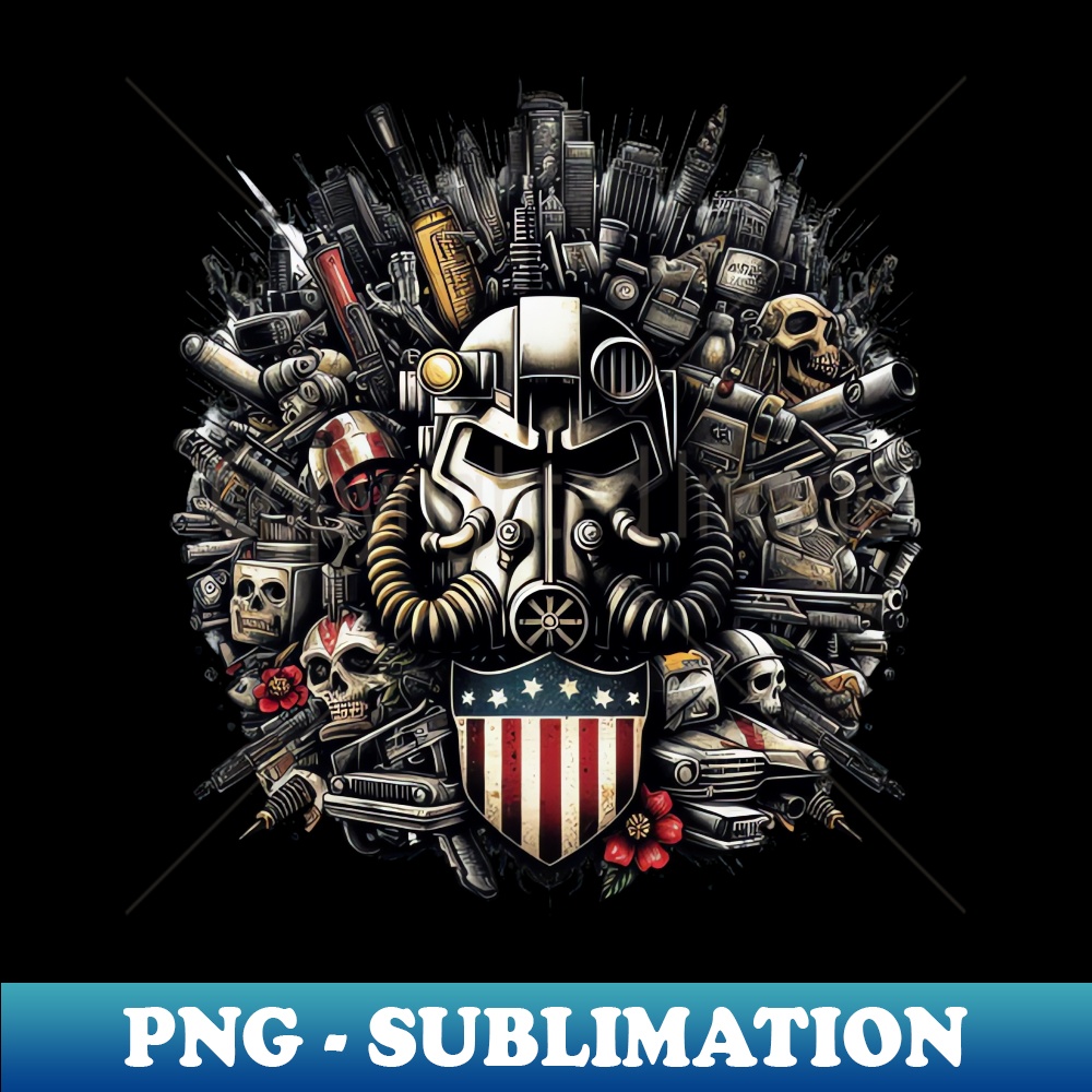 Fallout brotherhood of steel - Aesthetic Sublimation Digital | Inspire ...