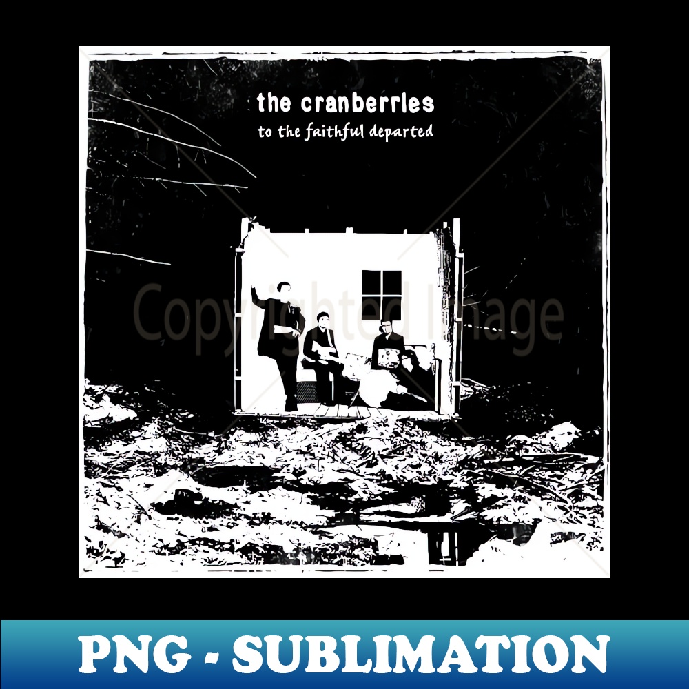 The Cranberries band - PNG Transparent Sublimation File - Inspire Uplift