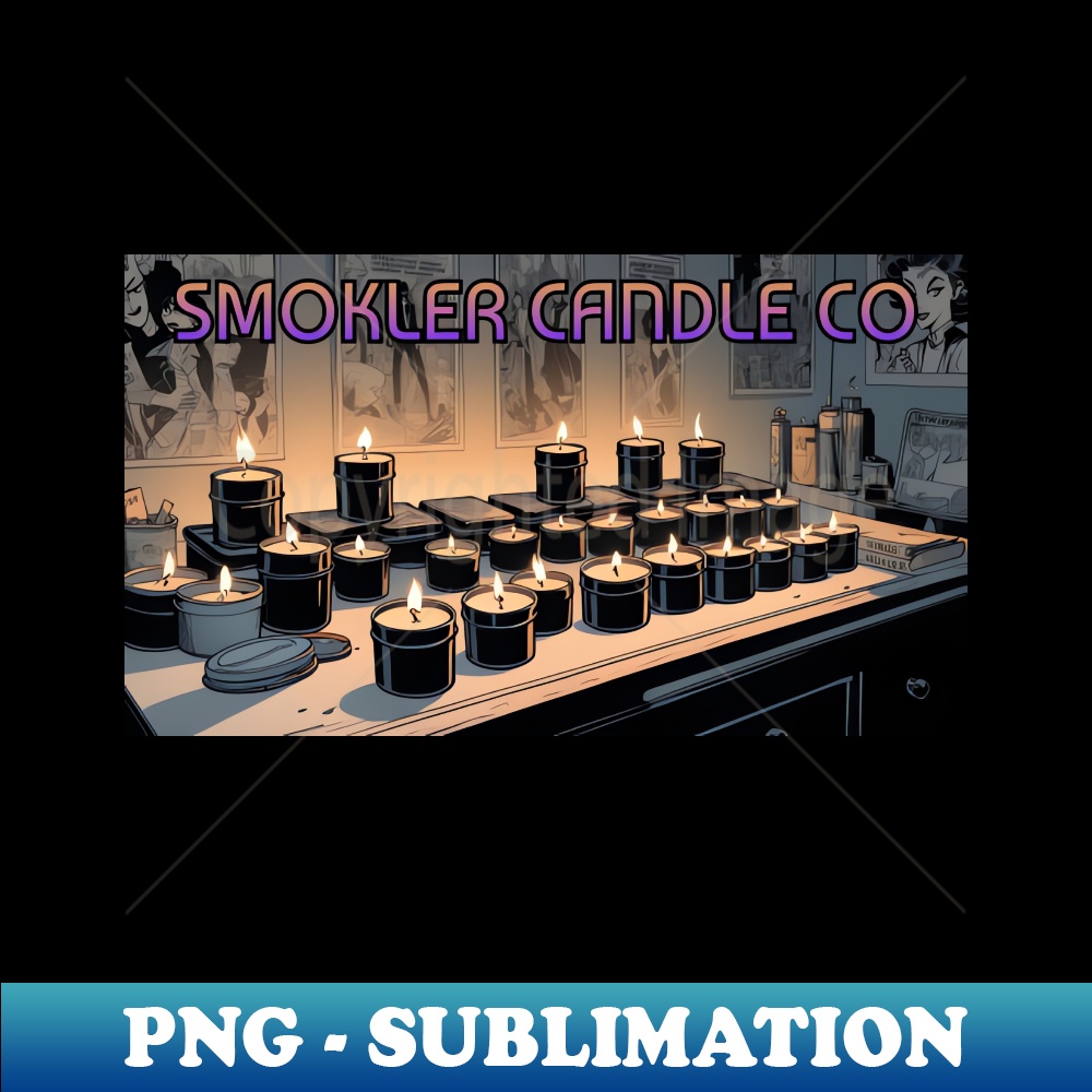Smokler Candle Co - Premium Sublimation Digital Download | Inspire Uplift