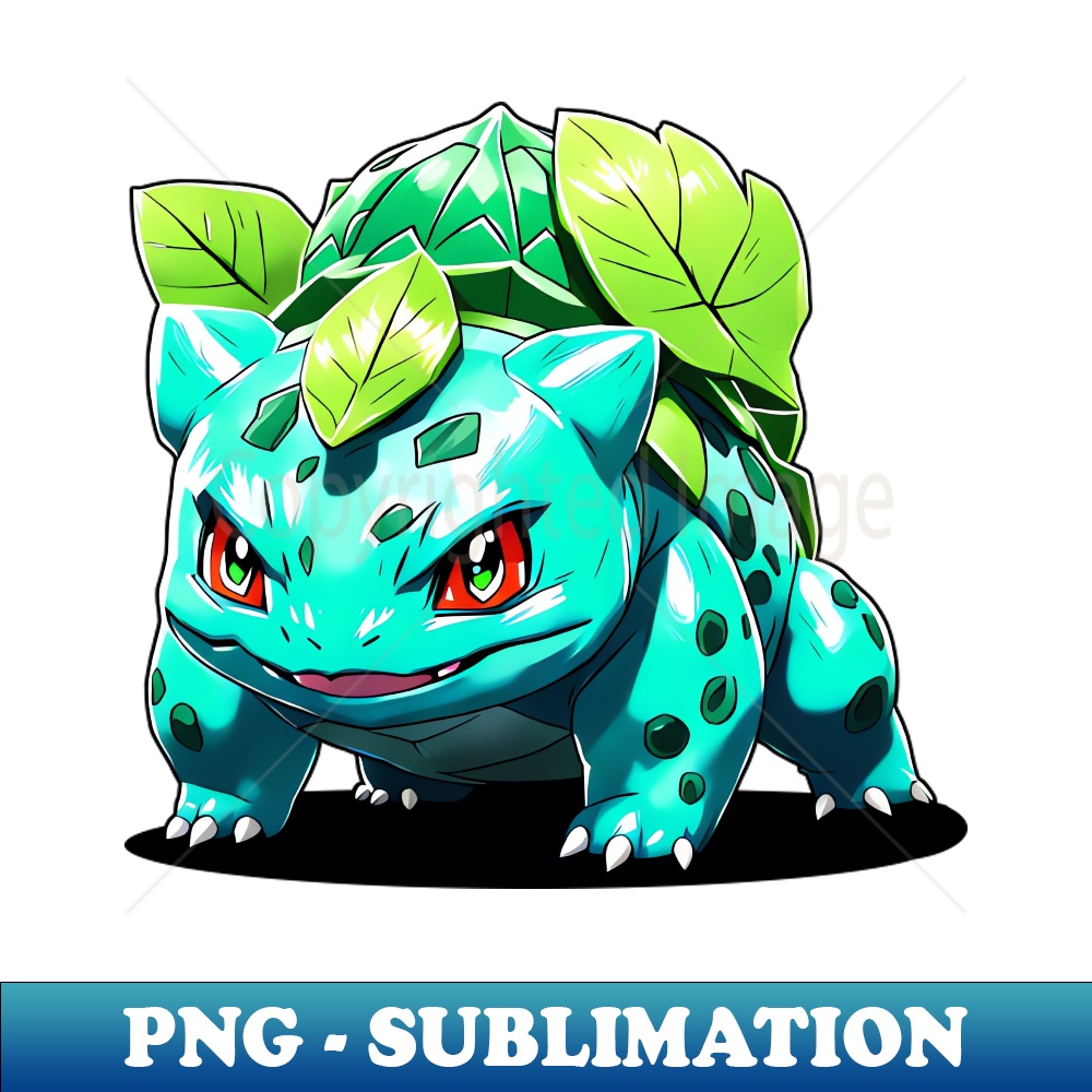 Bulb Saur - PNG Transparent Sublimation Design | Inspire Uplift