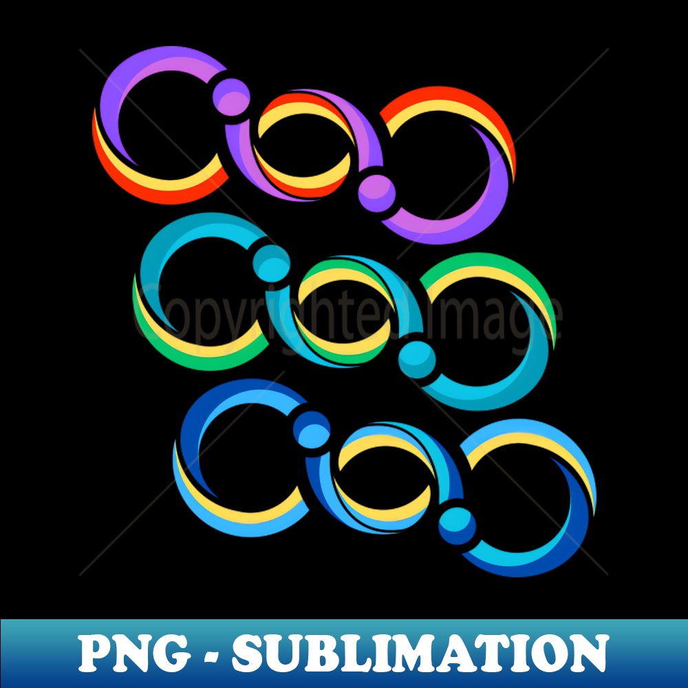 Abstract dumbbells - High-Resolution PNG Sublimation File | Inspire Uplift