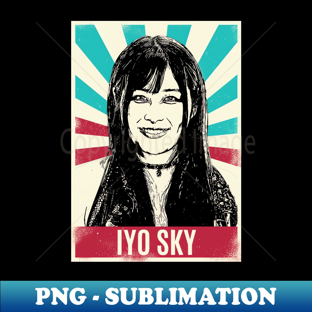 Vintage Retro Iyo Sky - PNG Transparent Digital Download Fil | Inspire ...