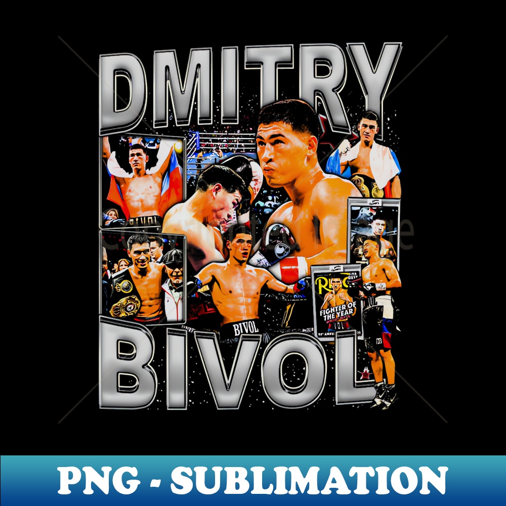 Dmitry Bivol Vintage Bootleg - PNG Transparent Sublimation F | Inspire ...