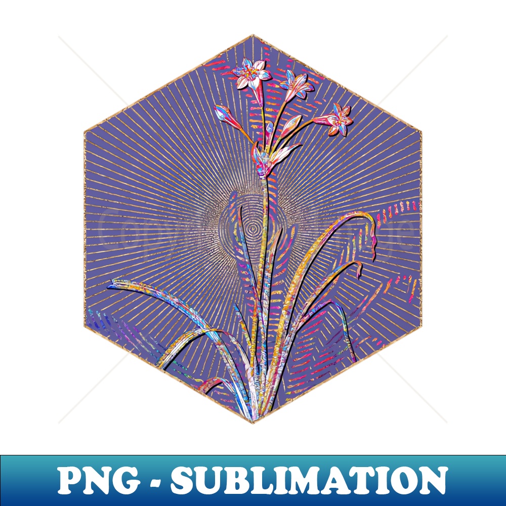 Crocus Sativus Floral Rainbow Mosaic on Veri Peri - Signatur | Inspire ...