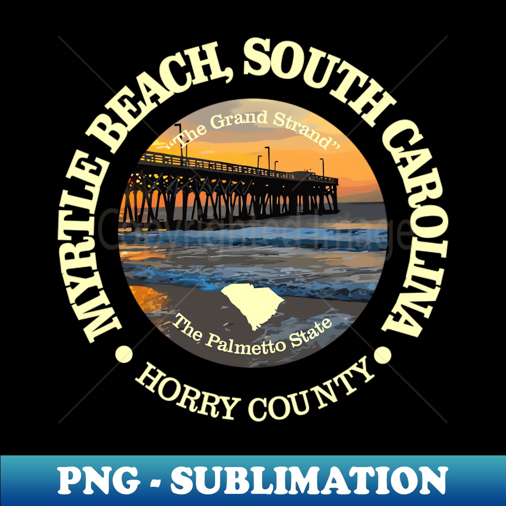Myrtle Beach (C) - PNG Transparent Digital Download File for | Inspire ...