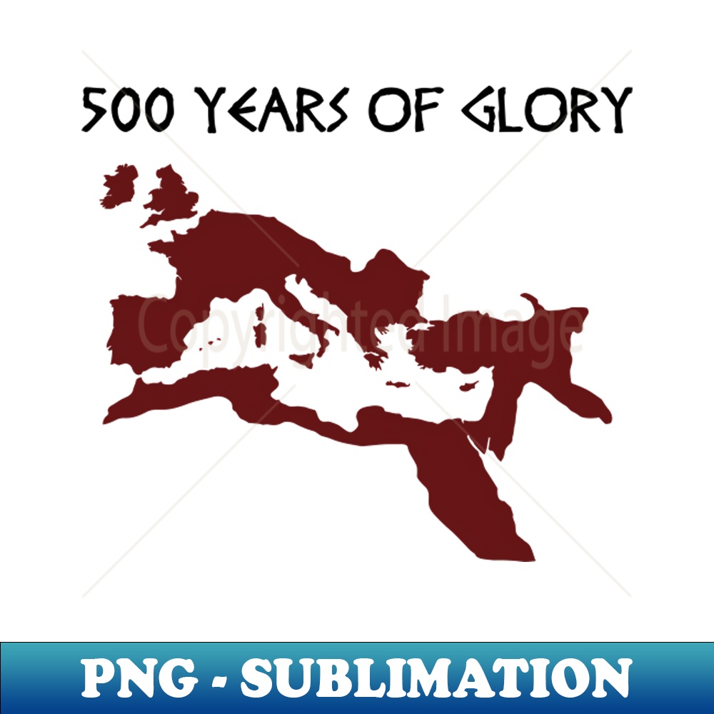 Ancient Rome Border Map 500 Years Of Glory - Exclusive Subli | Inspire ...