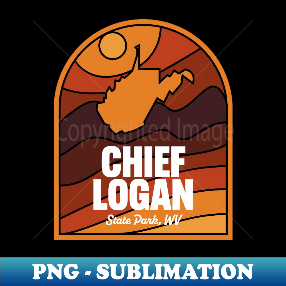 Chief Logan State Park West Virginia - Instant PNG Sublimati | Inspire ...