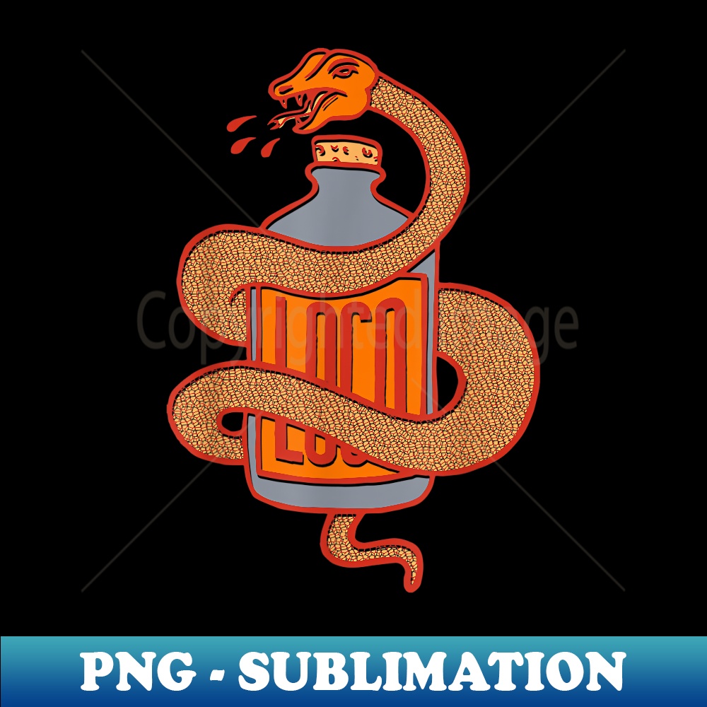 Tequila Mezcal Snake Worm Dia De Los Muertos Day Of The Dead | Inspire ...