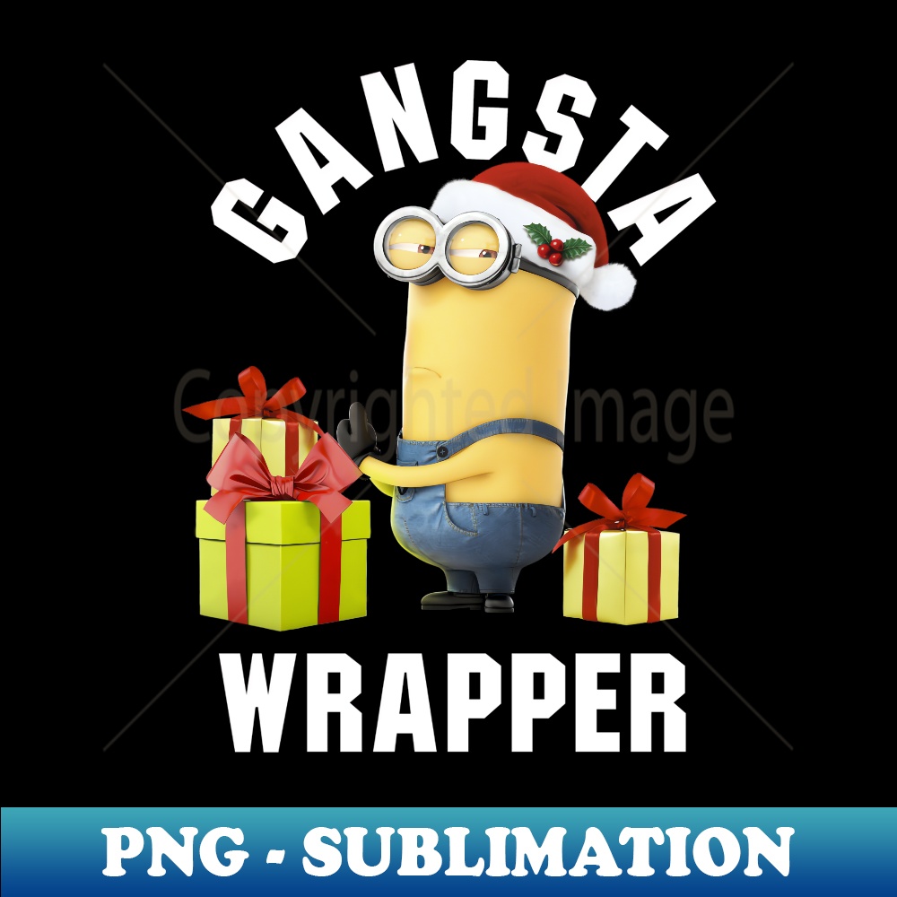 Despicable Me Minions Gangsta Wrapper Portrait - High-Resolu | Inspire ...