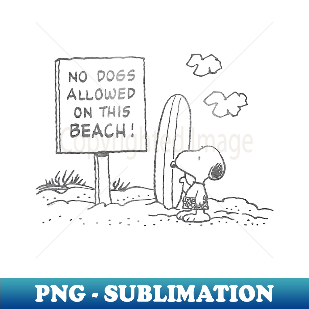 Peanuts Snoopy No Dogs Allowed On This Beach - Exclusive Sub | Inspire ...