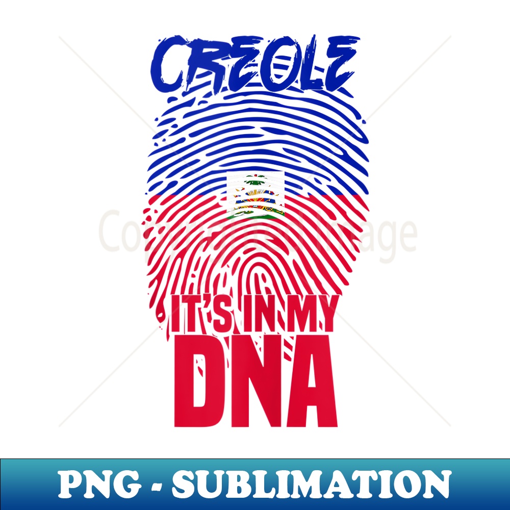 Creole It's In My DNA Kriol Afro Pride Haitian Haiti Flag - | Inspire ...