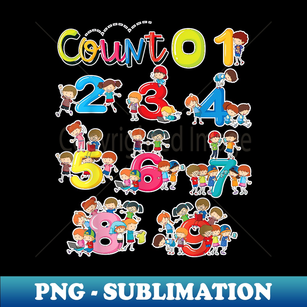 Mathematics Math Number Day Count 123s Girls Pre-K Teacher - | Inspire ...