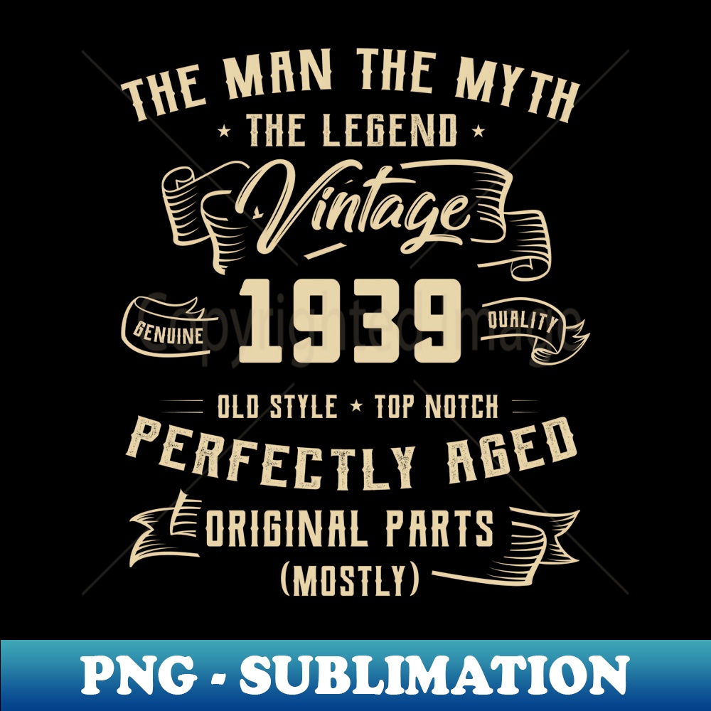 Man Myth Legend 1939 85th Birthday For 85 Years Old - Creati | Inspire ...