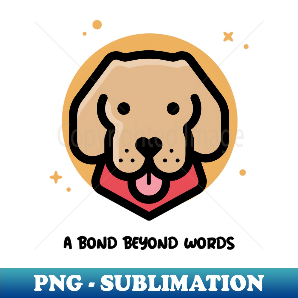 A Bond Beyond Words Labrador Love - PNG Sublimation Digital | Inspire ...