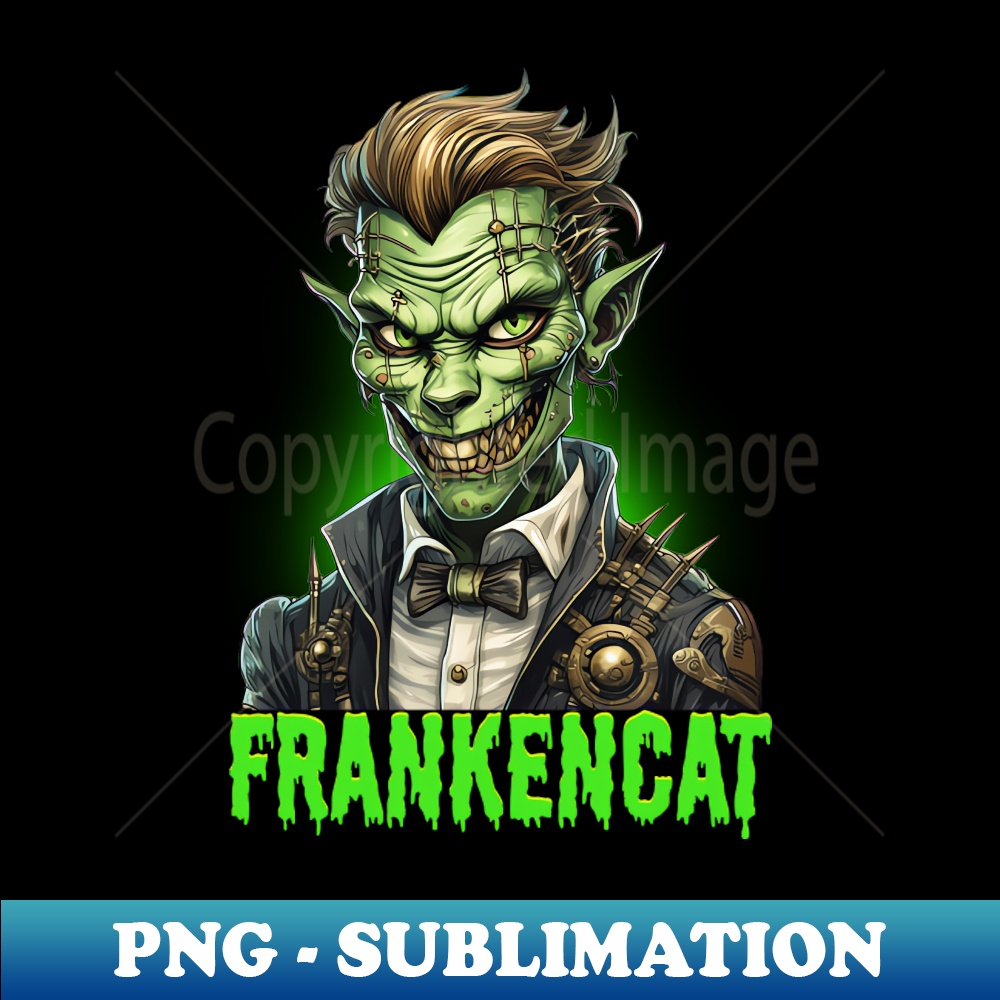 Frankencat - Creative Artwork Sublimation File | Inspire Uplift