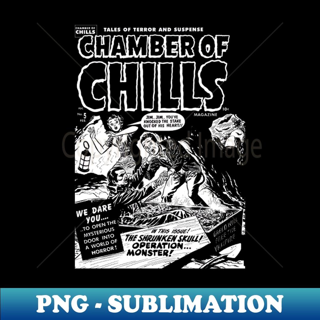 Chamber Of Chills 5 - Retro PNG Sublimation Digital Download | Inspire ...