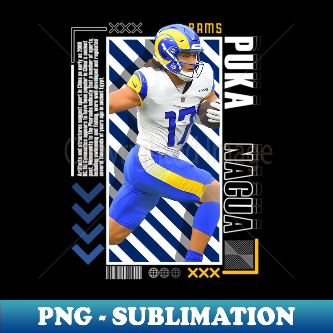 Puka Nacua Paper Poster Version - Unique Sublimation PNG Dow | Inspire ...