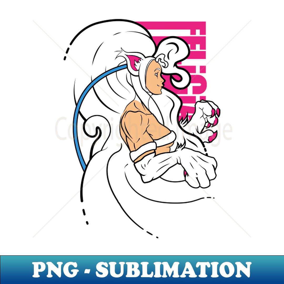 Flat Color - Felicia Profile from Capcom Darkstalker | Inspire Uplift