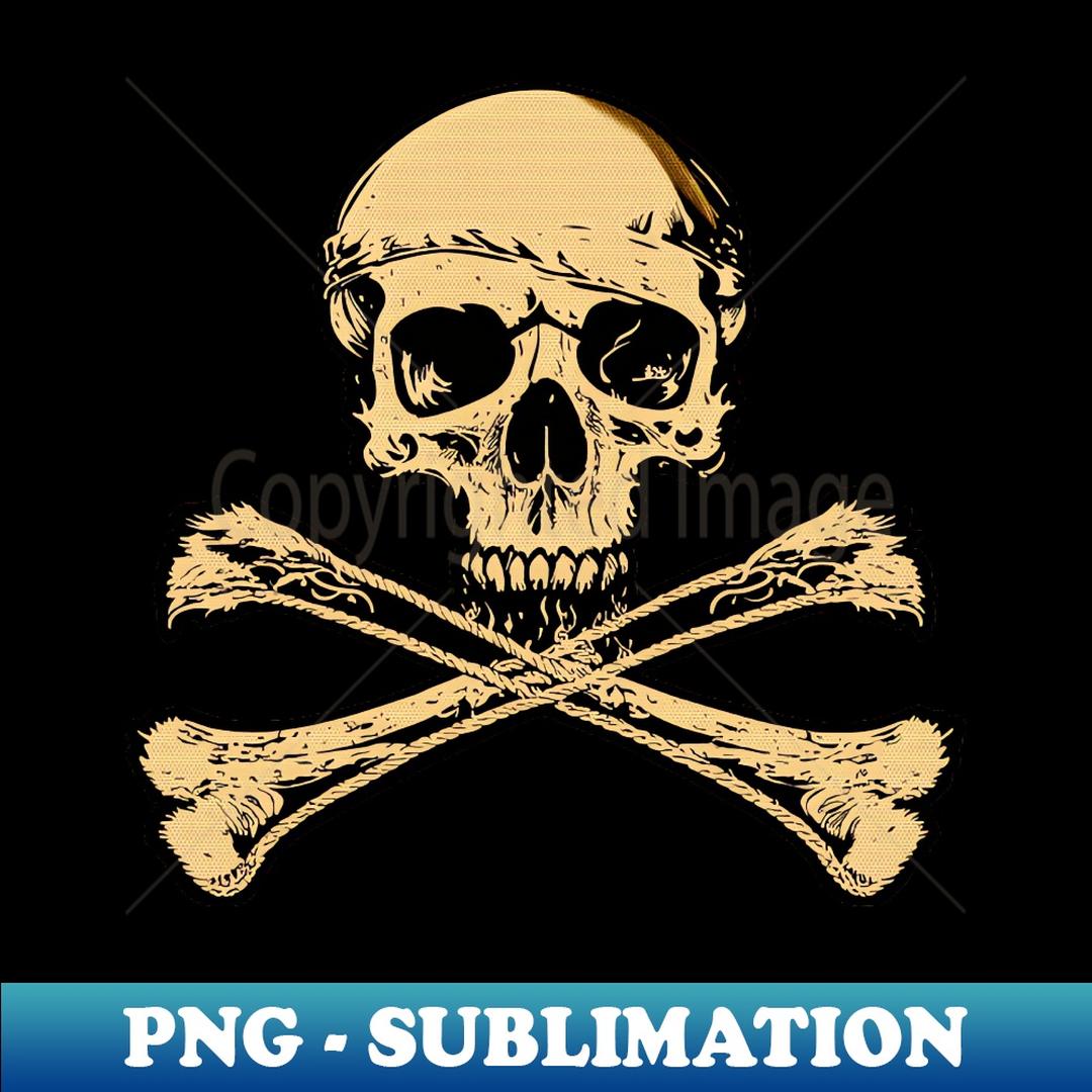 Skull, ropes and bones Jolly Roger - Professional Sublimatio | Inspire ...
