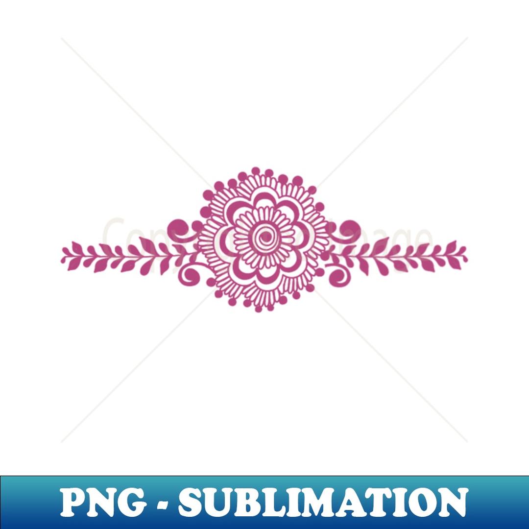 Pink Henna Tattoo - Pink Mehendi Motifs | Inspire Uplift