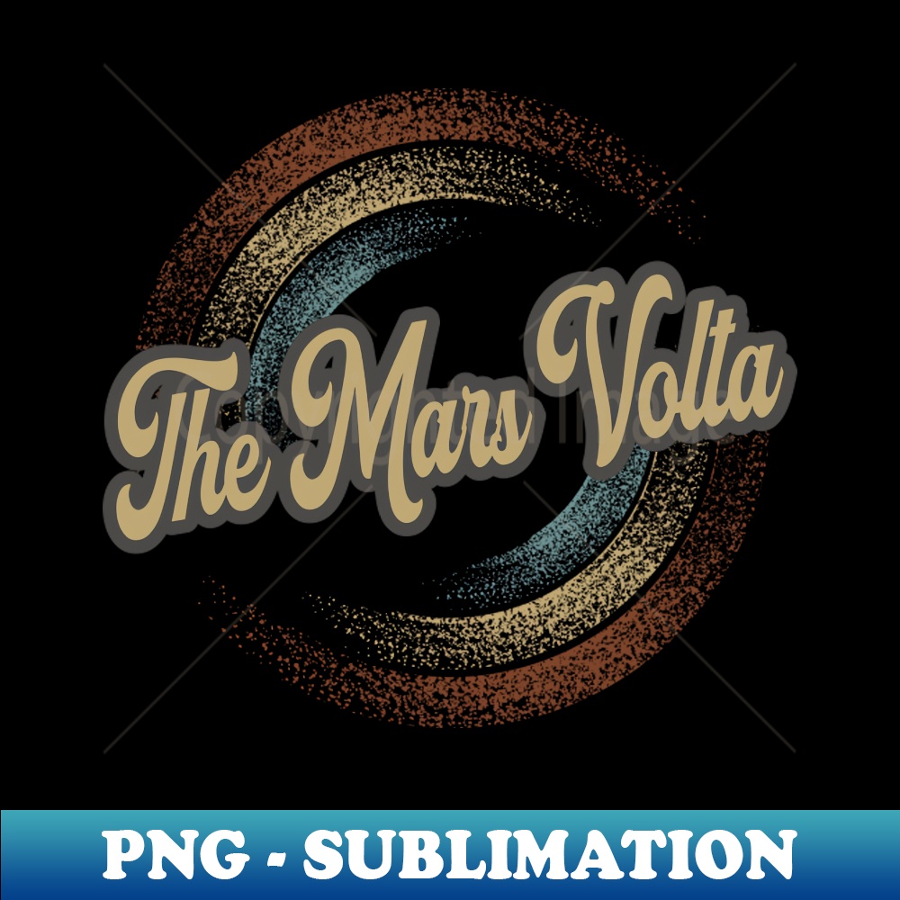 The Mars Volta Circular Fade - PNG Transparent Sublimation D | Inspire ...