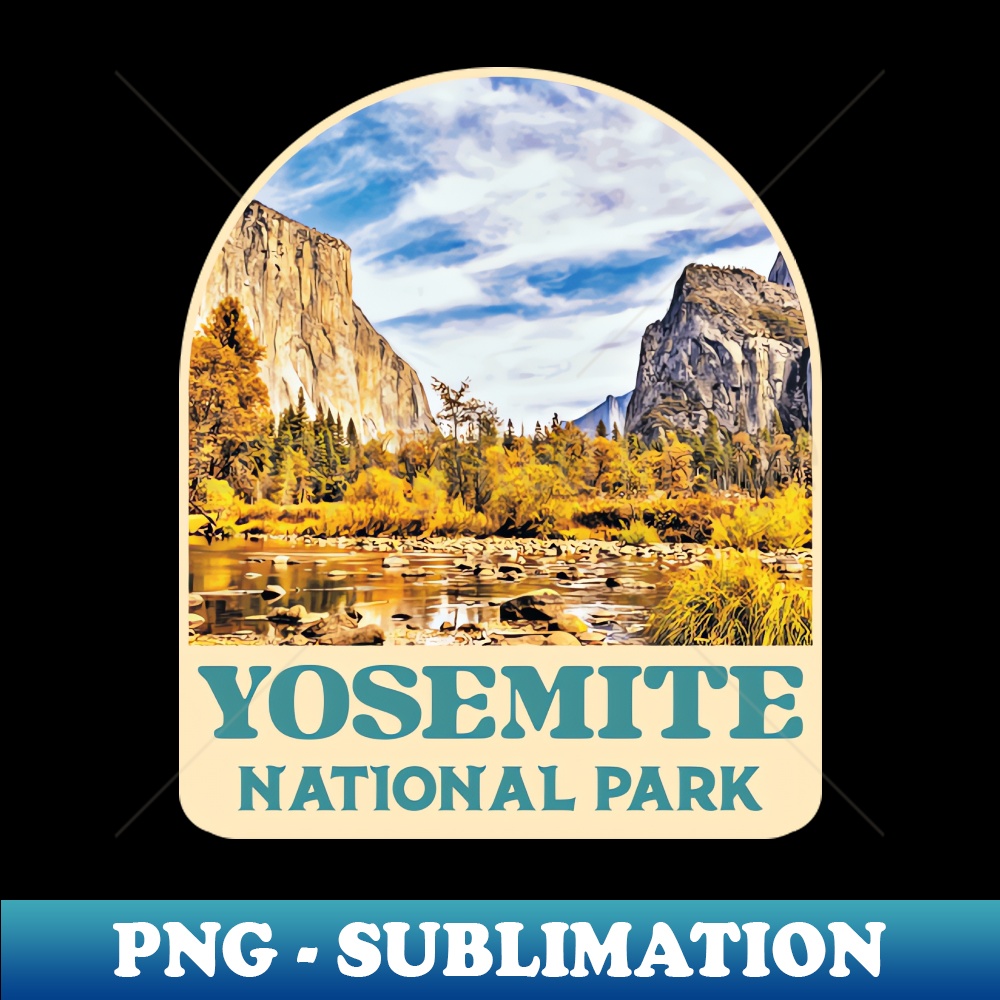 Yosemite National Park - Exclusive PNG Sublimation Download | Inspire ...