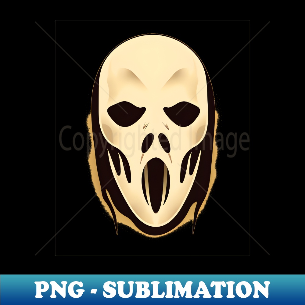 Ghostface Scream mask - Exclusive Sublimation Digital File | Inspire Uplift