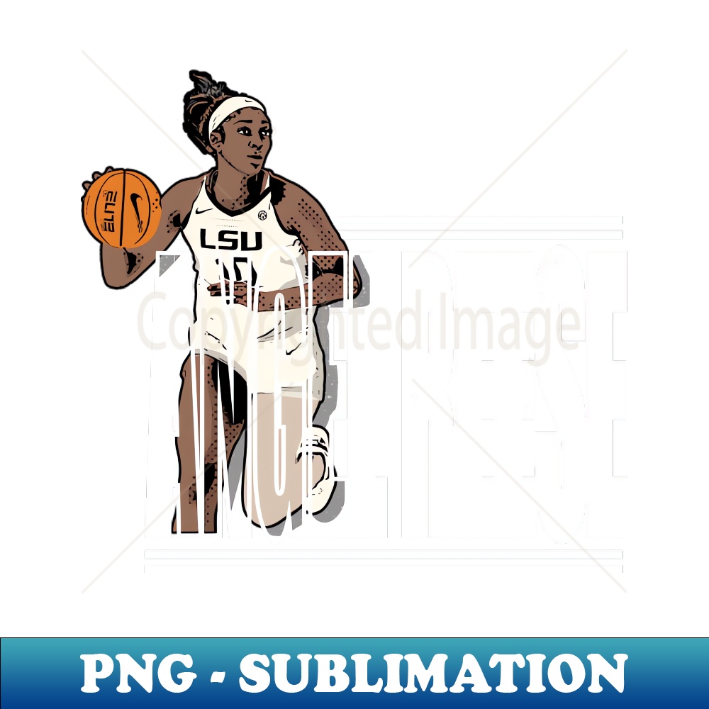 angel reese comic art - PNG Transparent Sublimation File | Inspire Uplift
