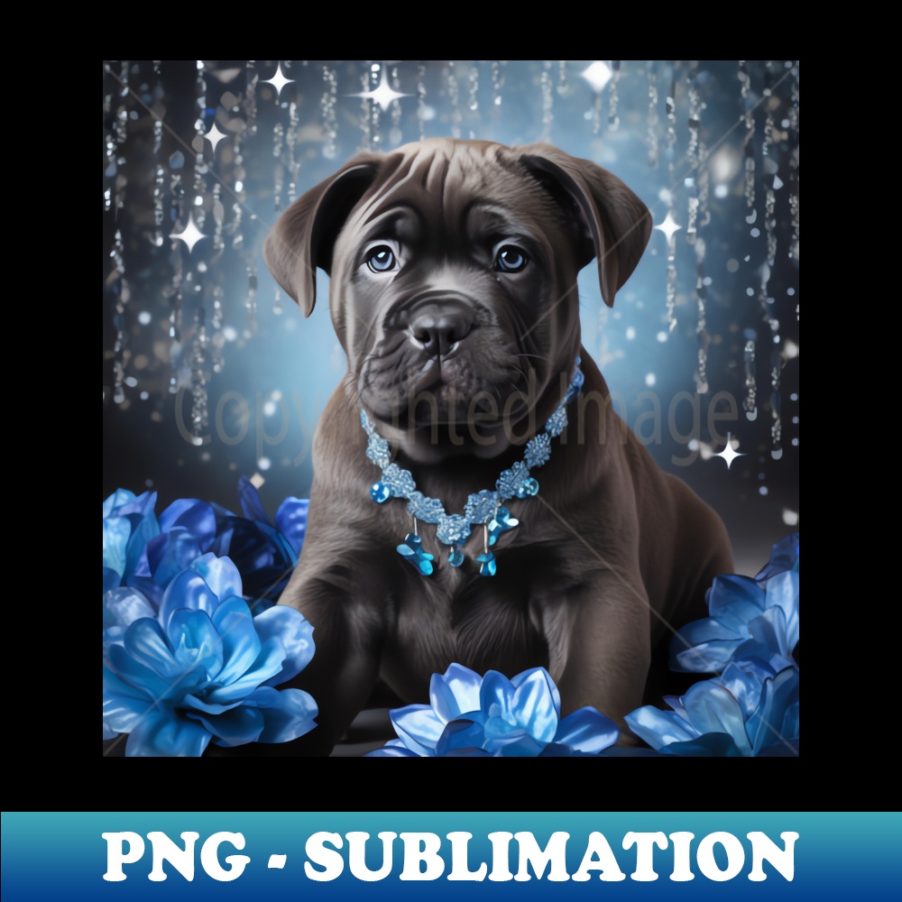 Cane Corso Puppy - PNG Transparent Sublimation File | Inspire Uplift