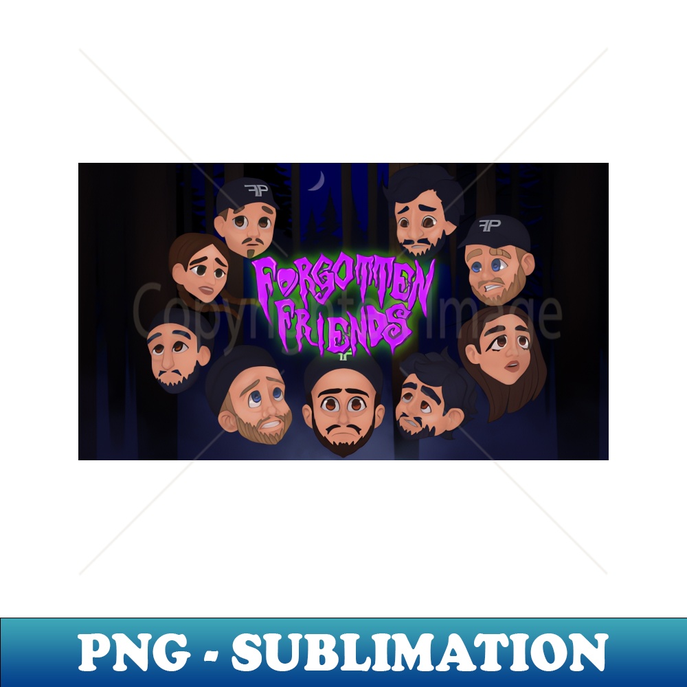 Forgotten Friends SAGA!! - PNG Transparent Sublimation Desig | Inspire Uplift