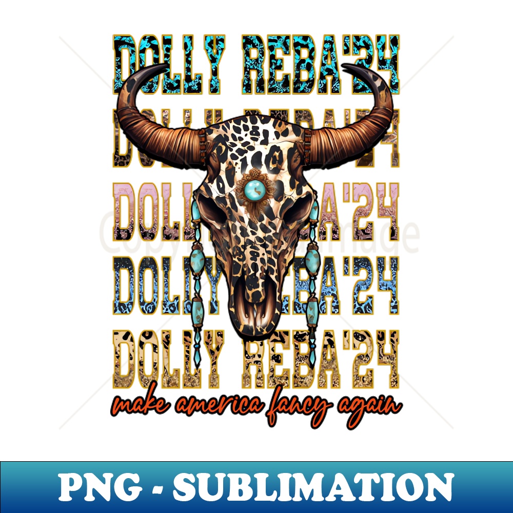 Fancy America Stylish Tee Dolly Reba'24 Make America Fancy A | Inspire ...