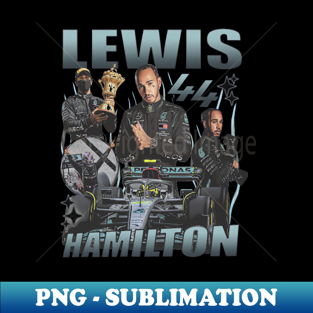 Lewis Hamilton Vintage Bootleg - Digital Sublimation Downloa | Inspire ...