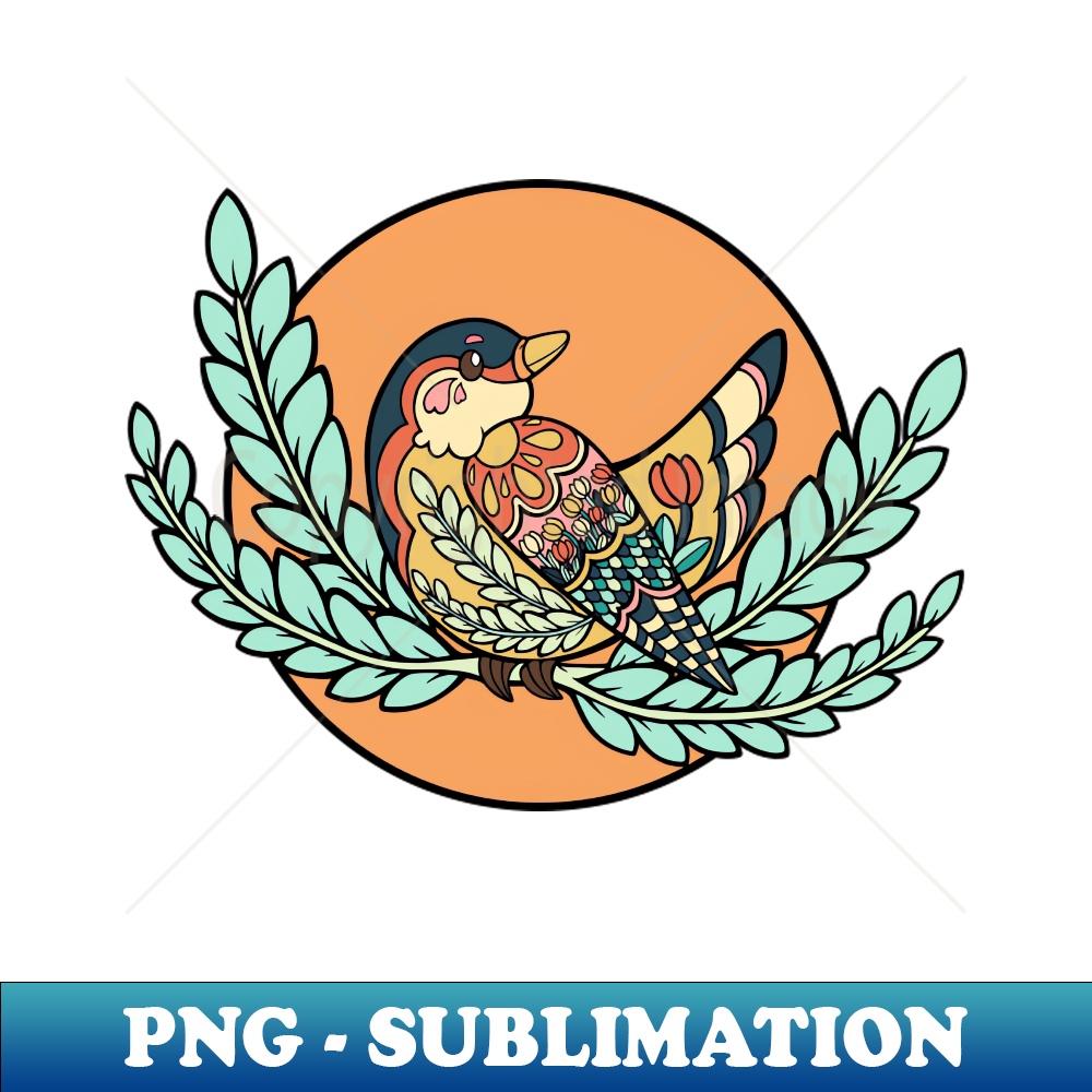Pattern Bird - PNG Transparent Digital Download File for Sub | Inspire ...