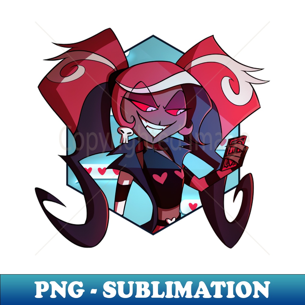 Velvette Hazbin Hotel - Vintage Sublimation PNG Download | Inspire Uplift