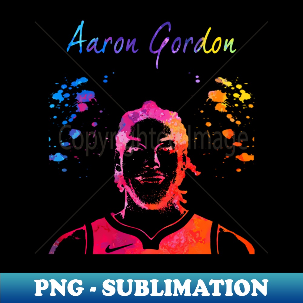Aaron Gordon - PNG Sublimation Digital Download | Inspire Uplift