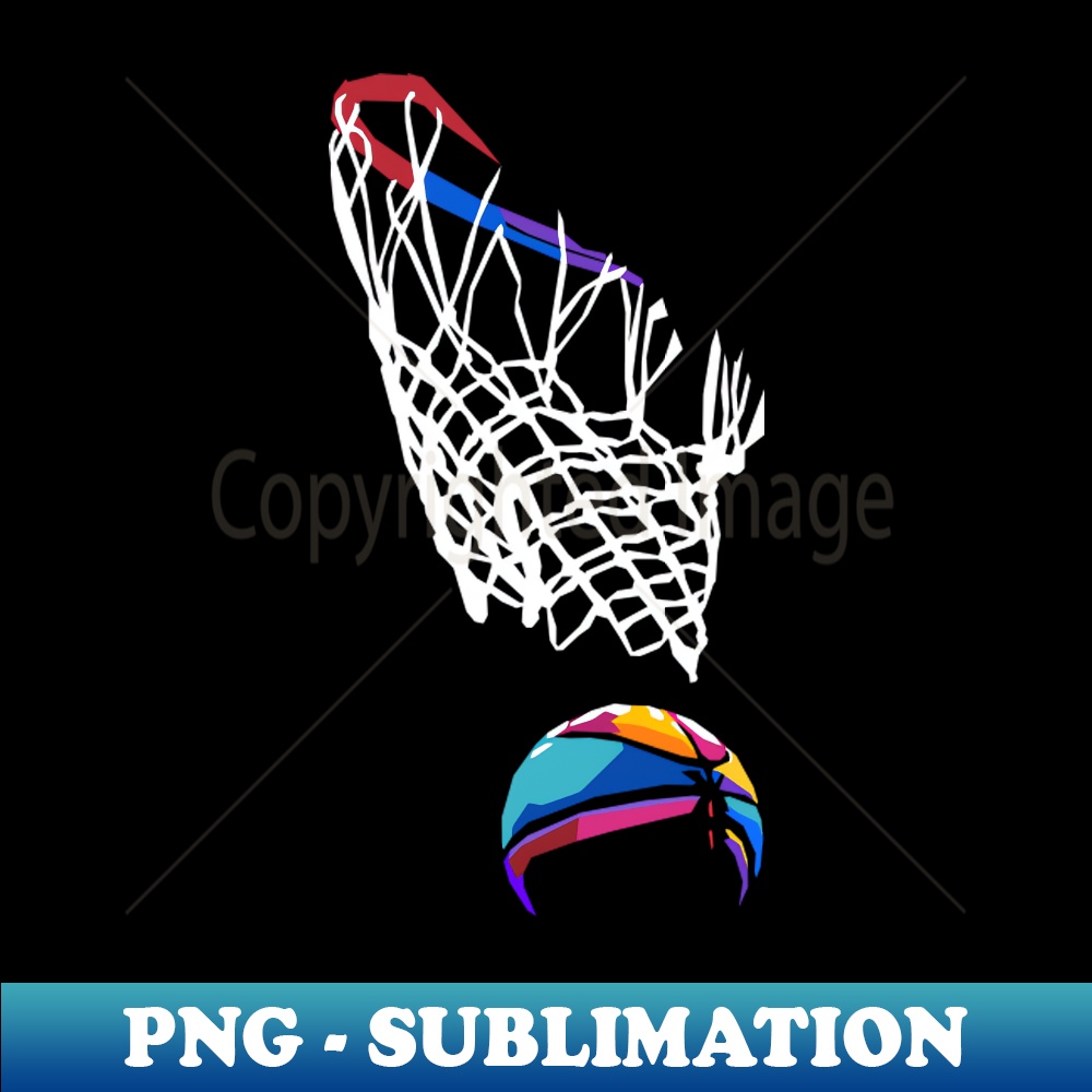 Basketball Hoops - PNG Transparent Sublimation File | Inspire Uplift
