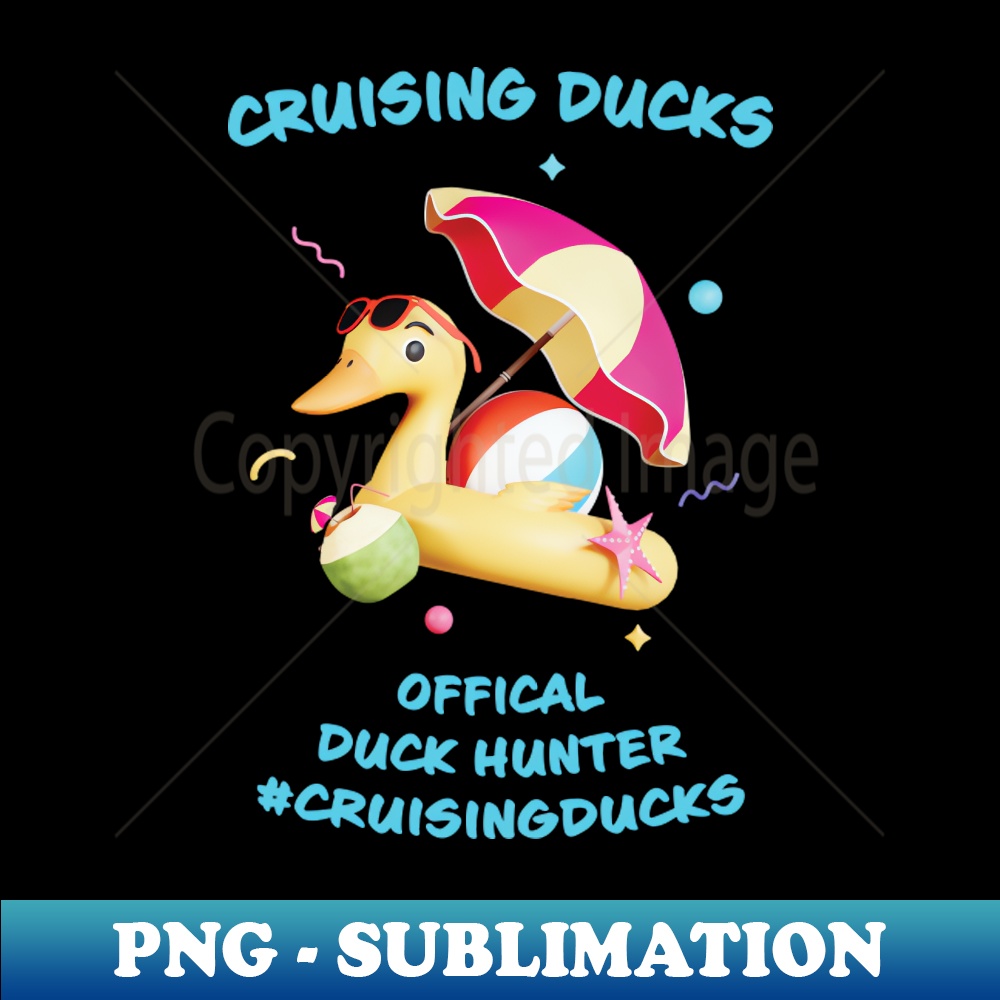 Cruising Ducks - Duck Hunter Pool Float Unisex | Inspire Uplift