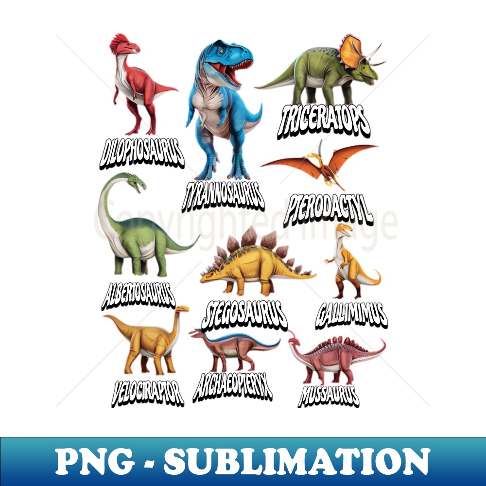 Types Of Dinosaurs Graphics Dino Identification - Decorative | Inspire ...