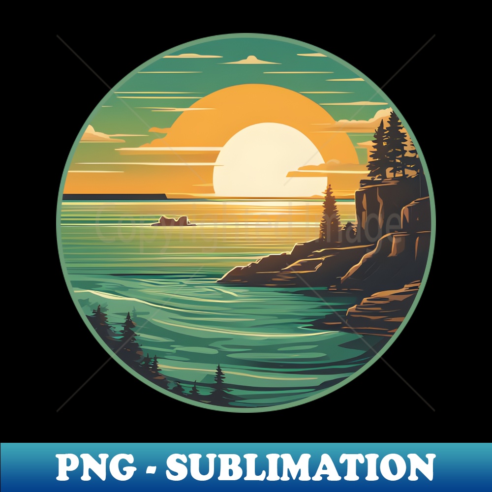 Sunset Pictured - High-Quality PNG Sublimation Download | Inspire Uplift
