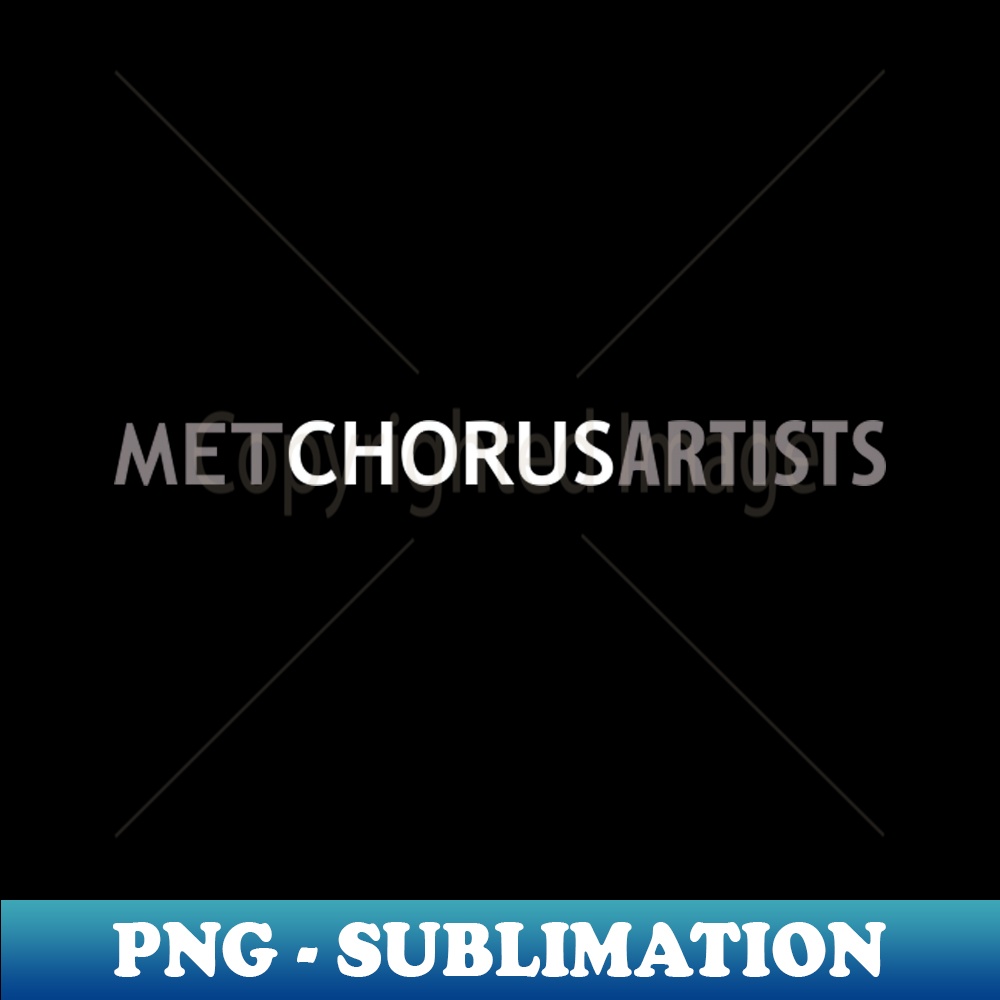 Met Chorus Artists Original Logo - PNG Transparent Sublimati | Inspire Uplift
