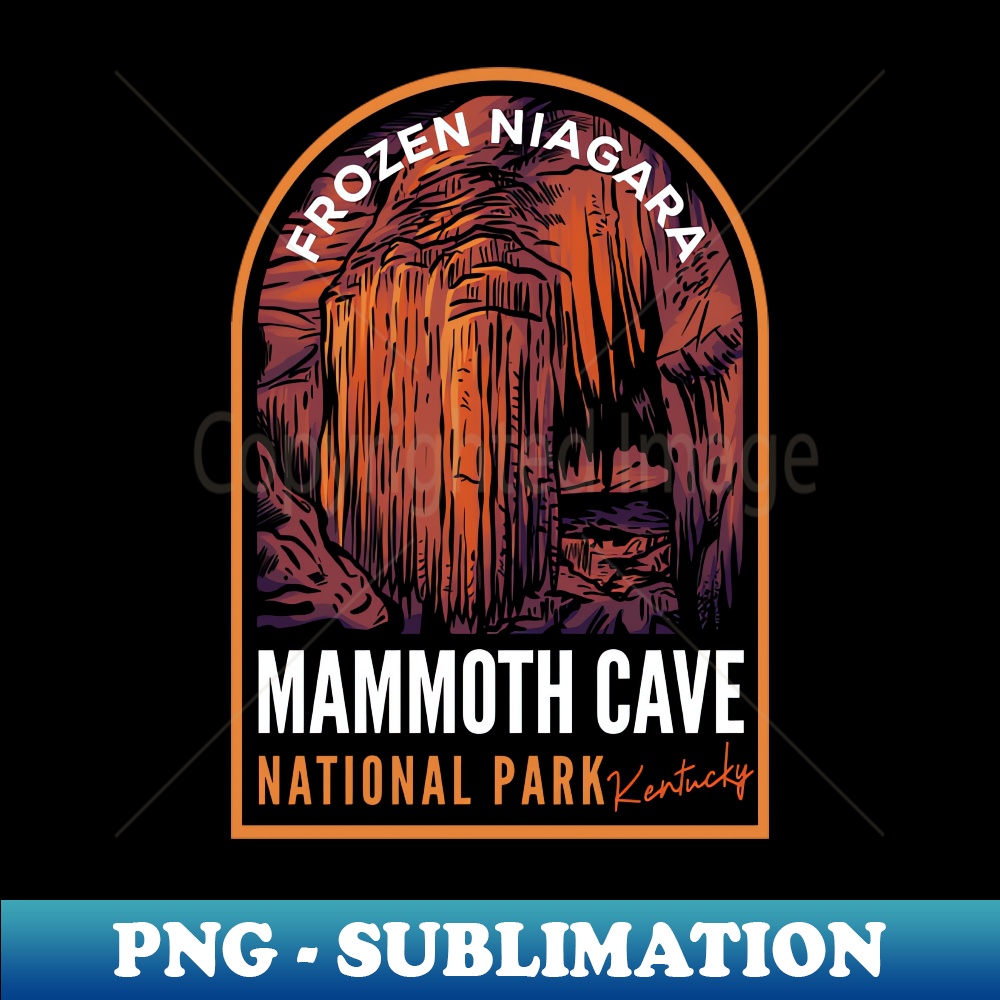 Mammoth Cave National Park Kentucky - Exclusive PNG Sublimat | Inspire ...