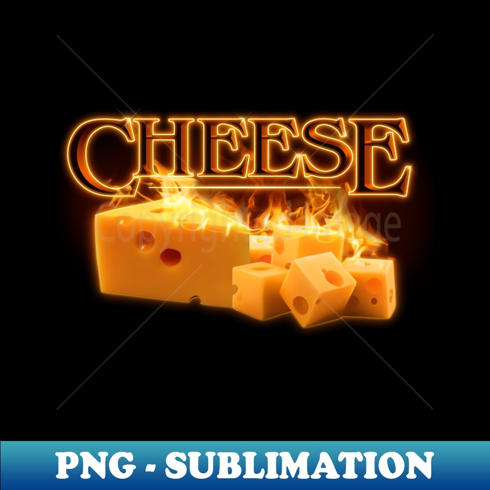 Cheese but cool and on fire - Creative Sublimation PNG Downl | Inspire ...