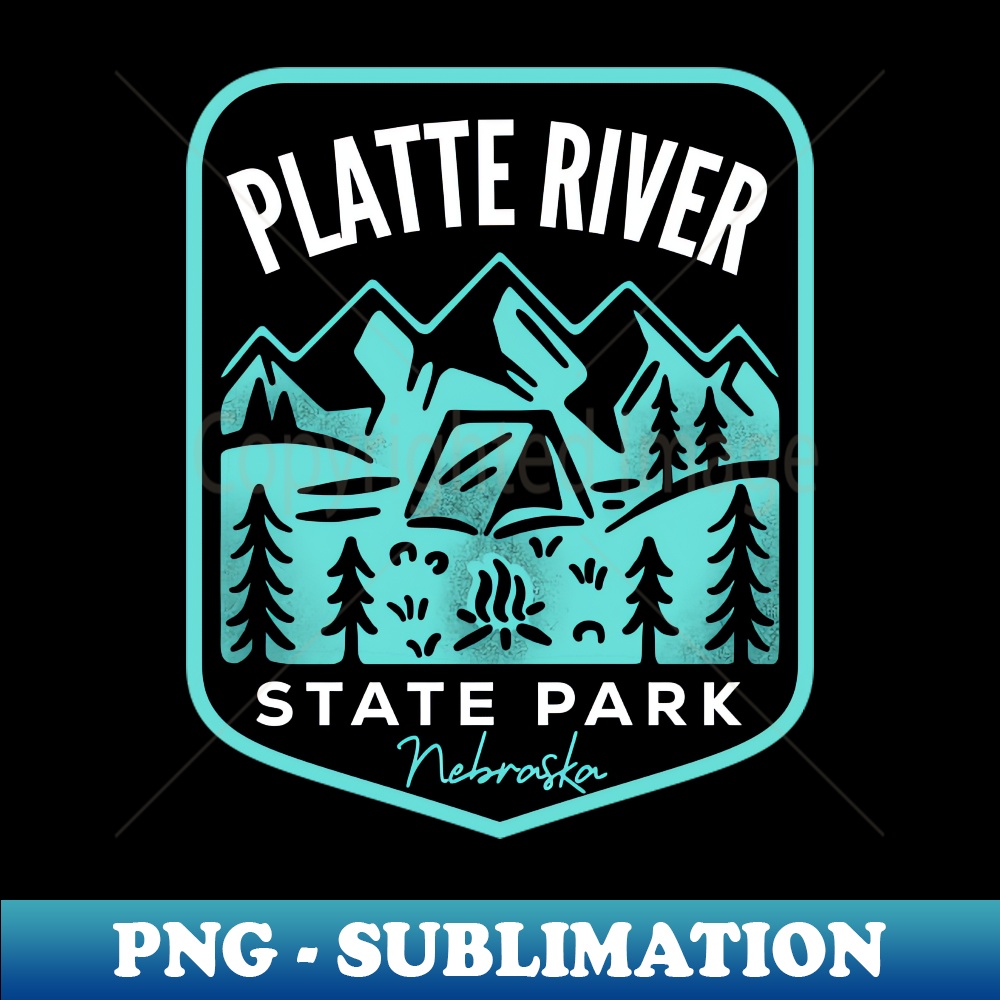 Platte River State Park Nebraska - Instant Sublimation Digit | Inspire Uplift