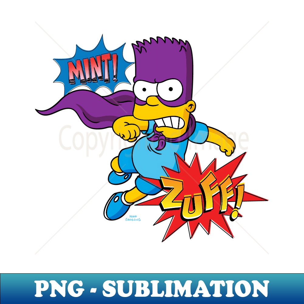 The Simpsons Bart Simpson Bartman Super Hero Sound Effects - | Inspire ...