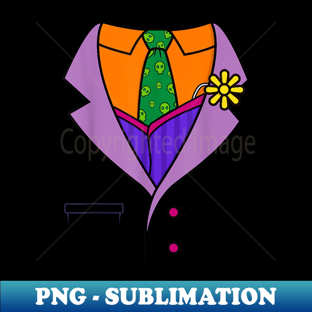 Fake Tuxedo Suit with Green Tie and Practical Joker Flower - | Inspire ...