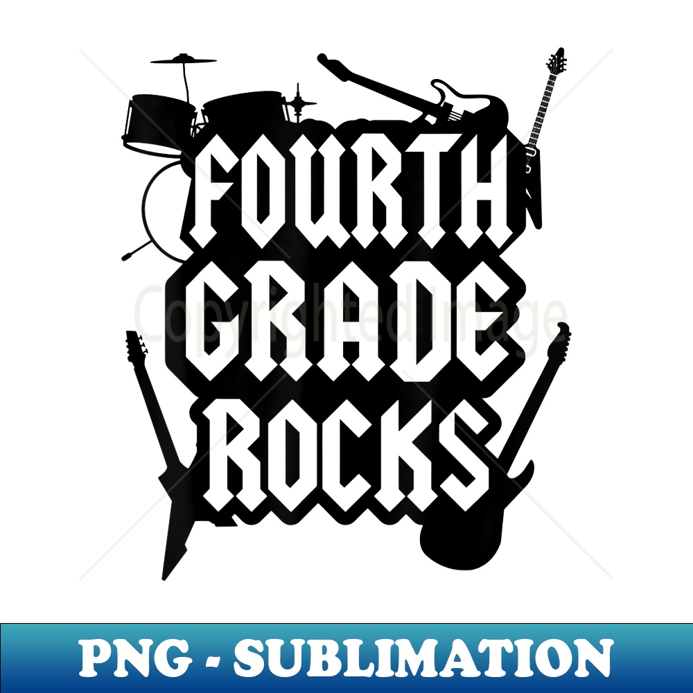 Fourth Grade Rocks Team 4th Squad Teacher Back to School - S | Inspire ...