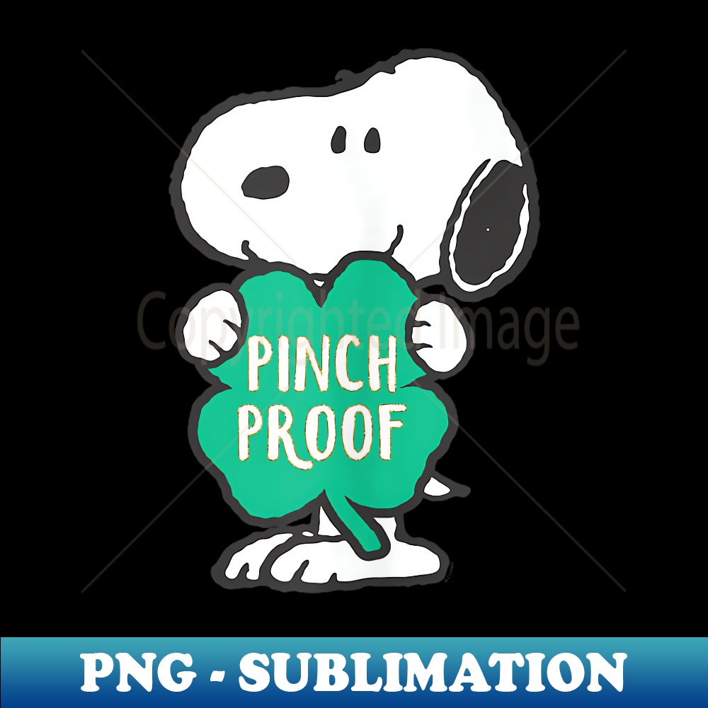 Peanuts Snoopy St Patrick's Day Pinch Proof - Professional S | Inspire ...